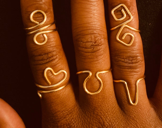 Adjustable Ring - Etsy