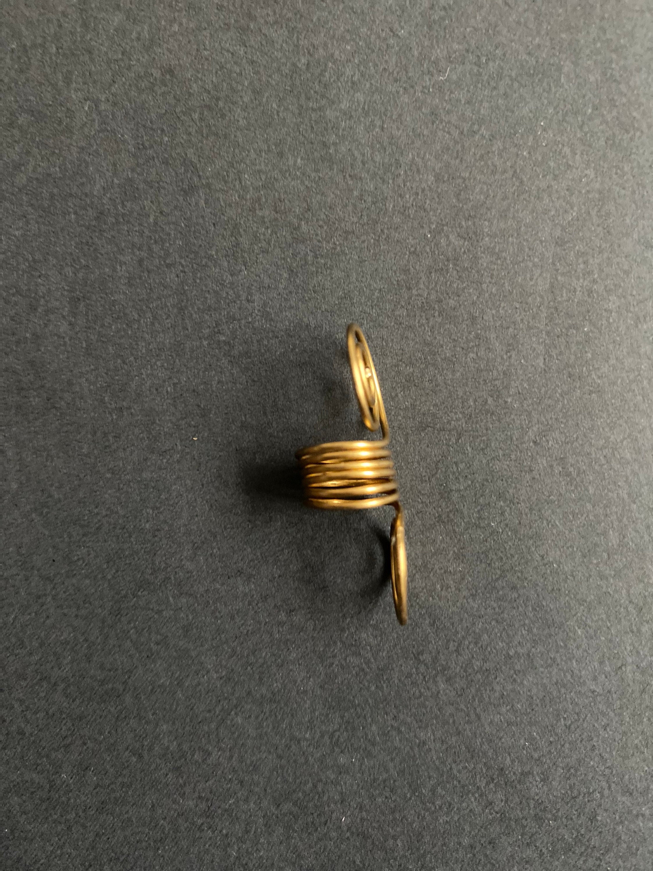 Large spiral loc jewelry | Etsy