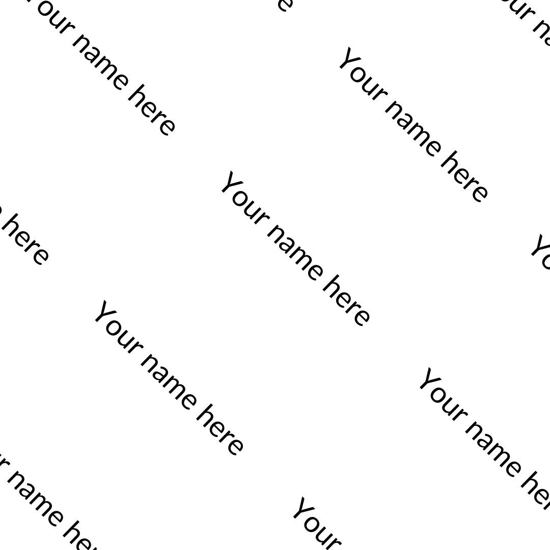 Personalized Watermark, Custom Watermark With Your Business Name! - Etsy