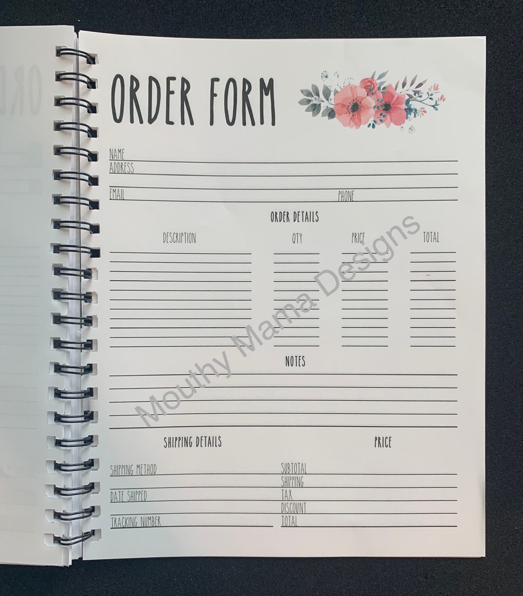 Order Form - Etsy