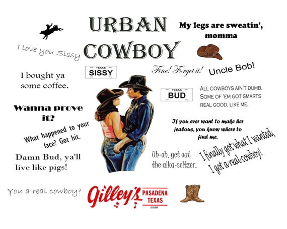 Urban Cowboy EDITABLE Svg With Jpeg and Png Included in Bundle | Etsy