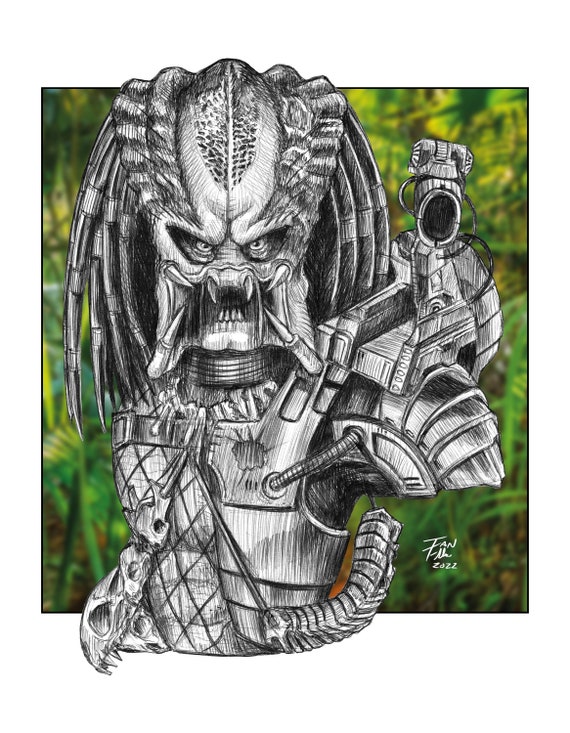 Predator Drawings Art