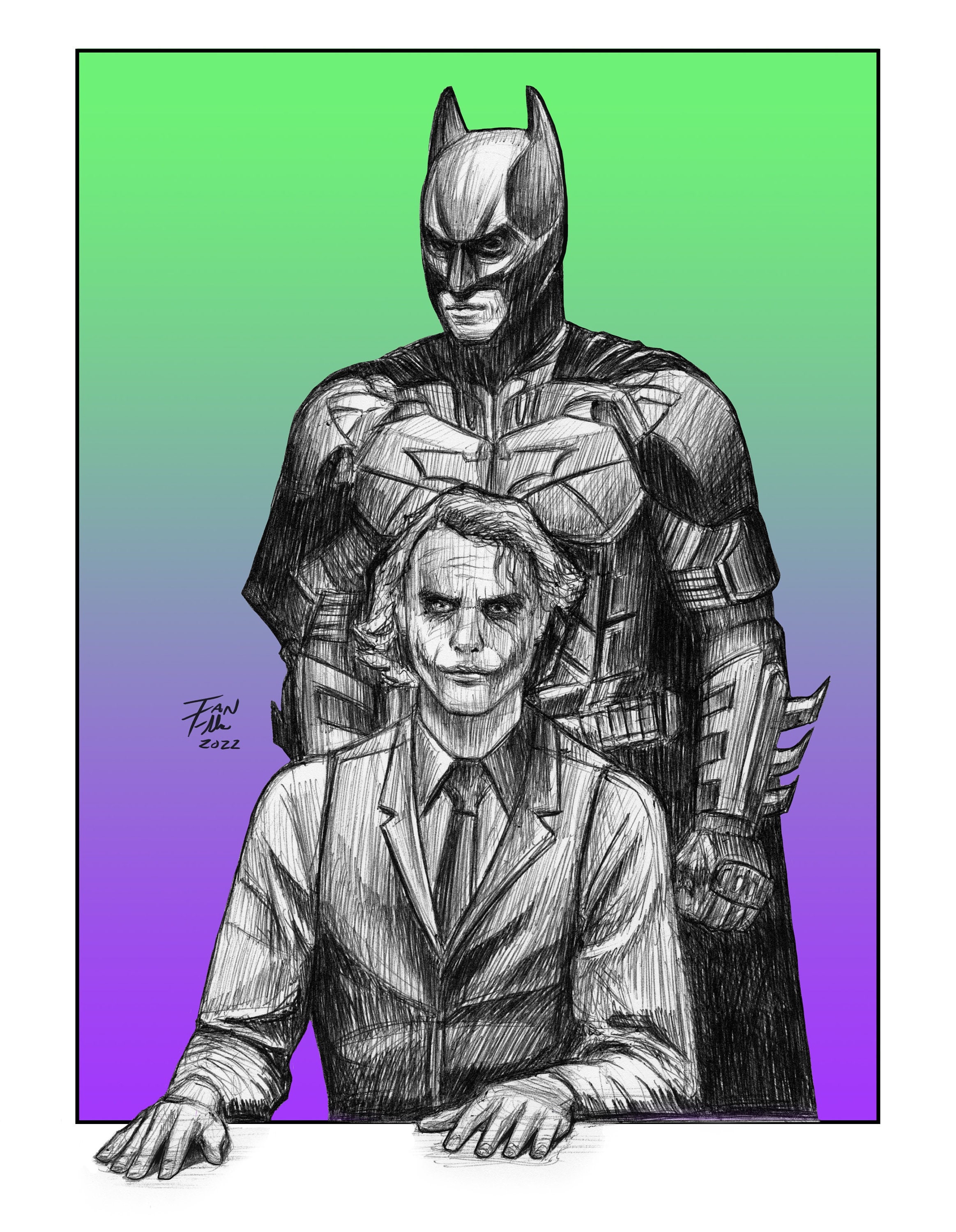 How To Draw Batman Dark Knight