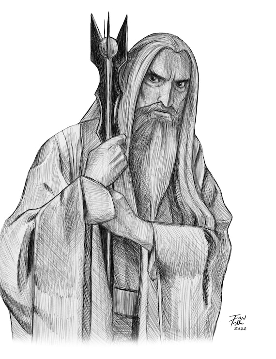 Tolkien Wizards Art