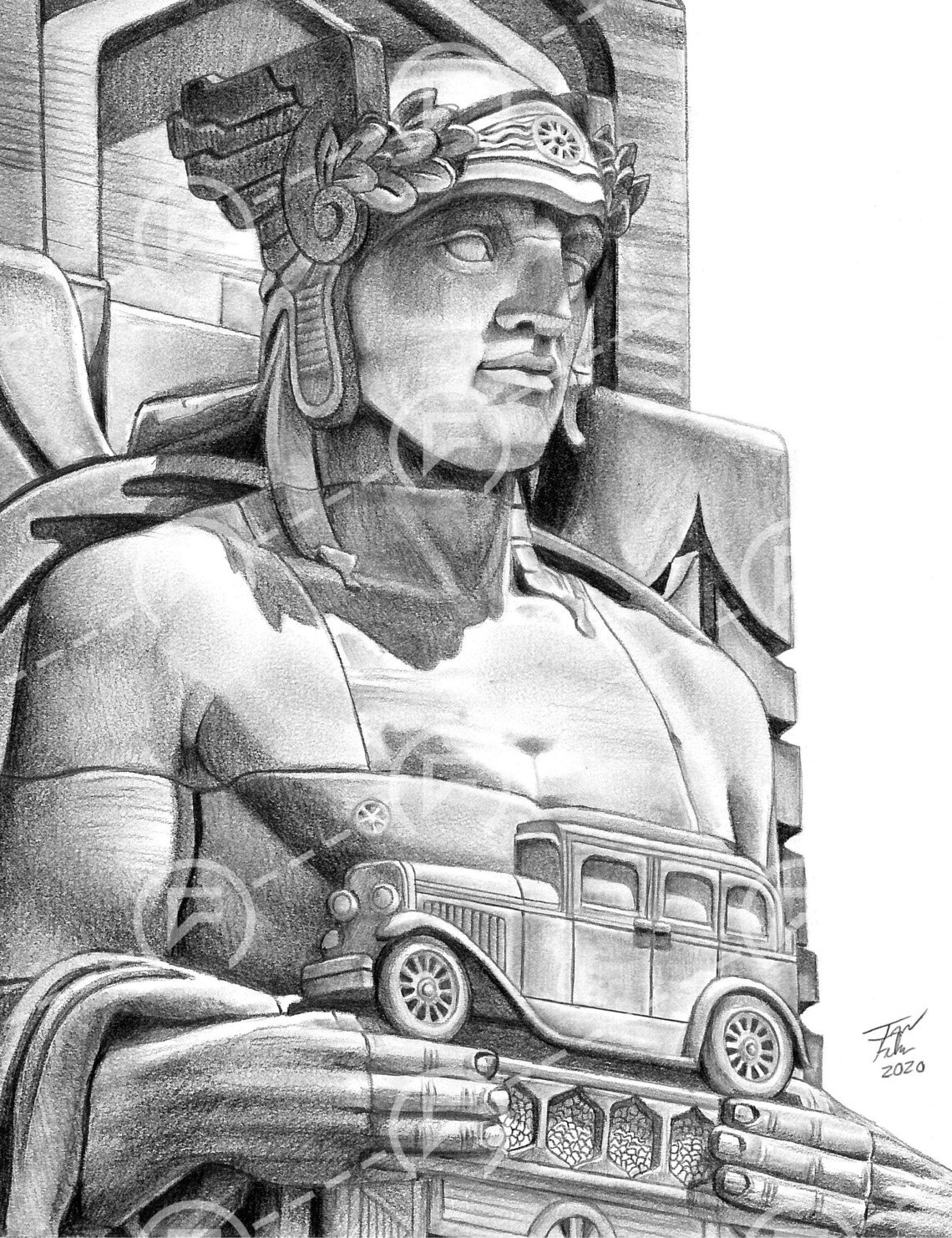 Guardian of Transportation 1 Cleveland Guardians Cleveland | Etsy