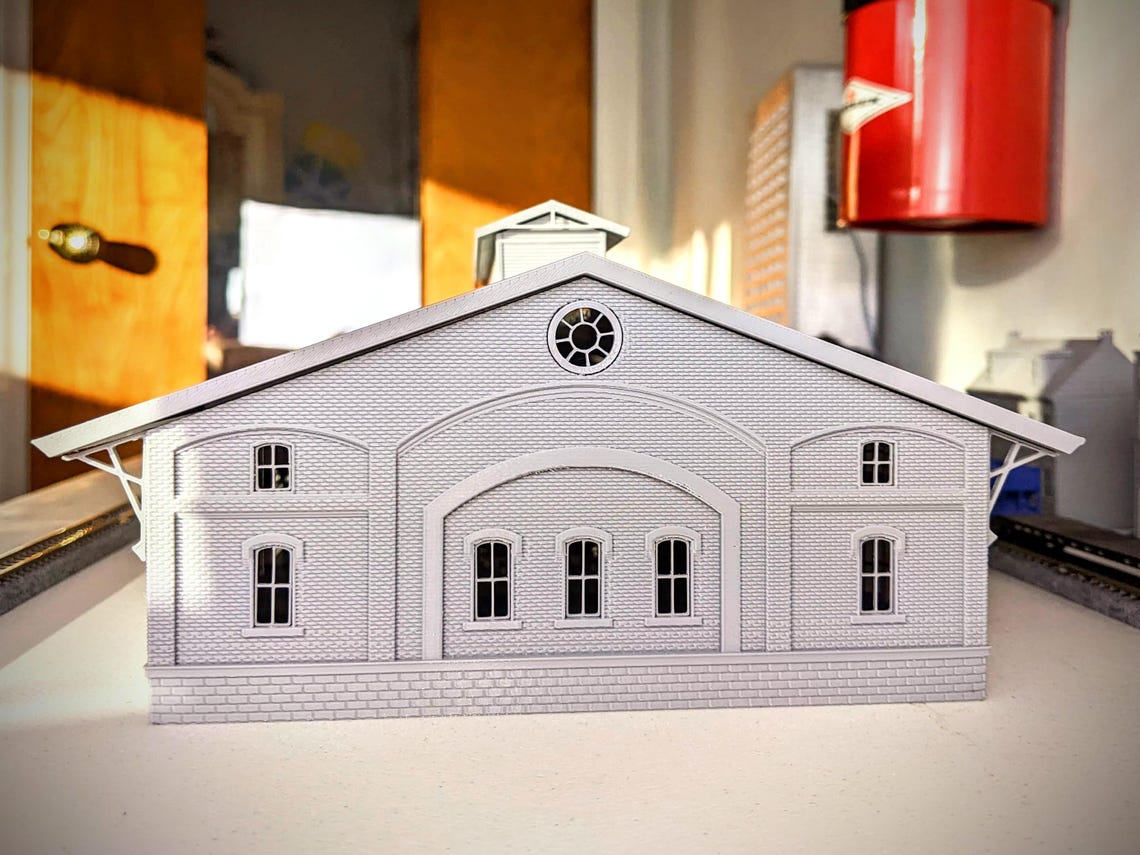 N-scale - PRR Steubenville OH Freight Transfer Facility - 1:160 Scale ...