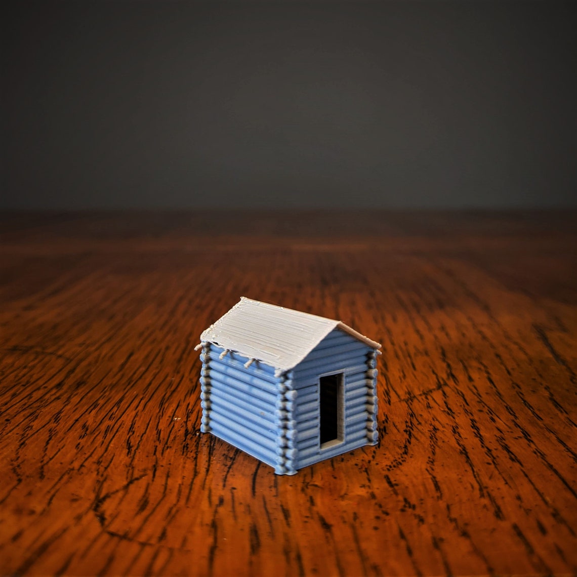 N-scale Small Log Cabin Shed 1:160 Scale Building - Etsy