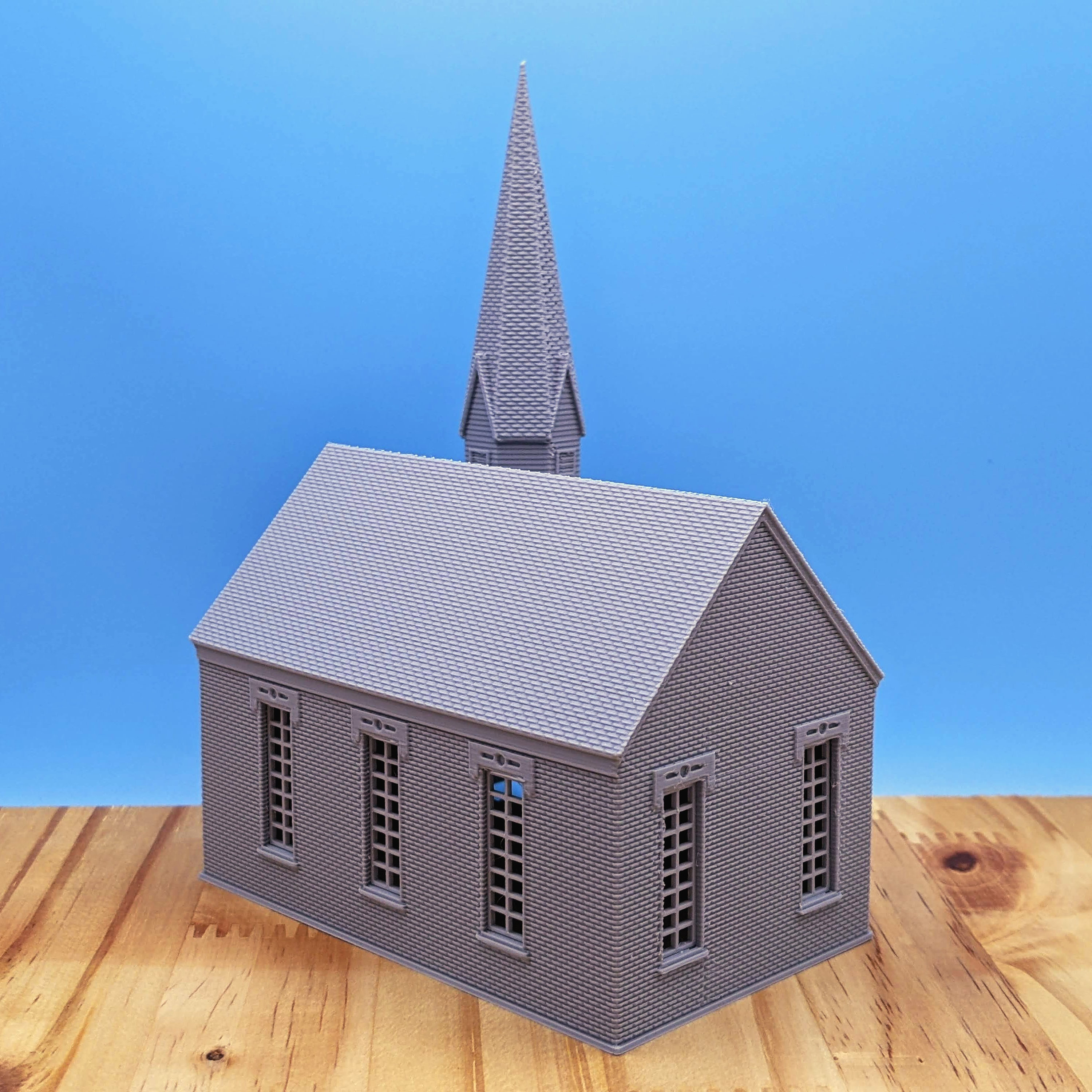 Z Scale - Michigan Church - 1:220 Scale Building - Etsy