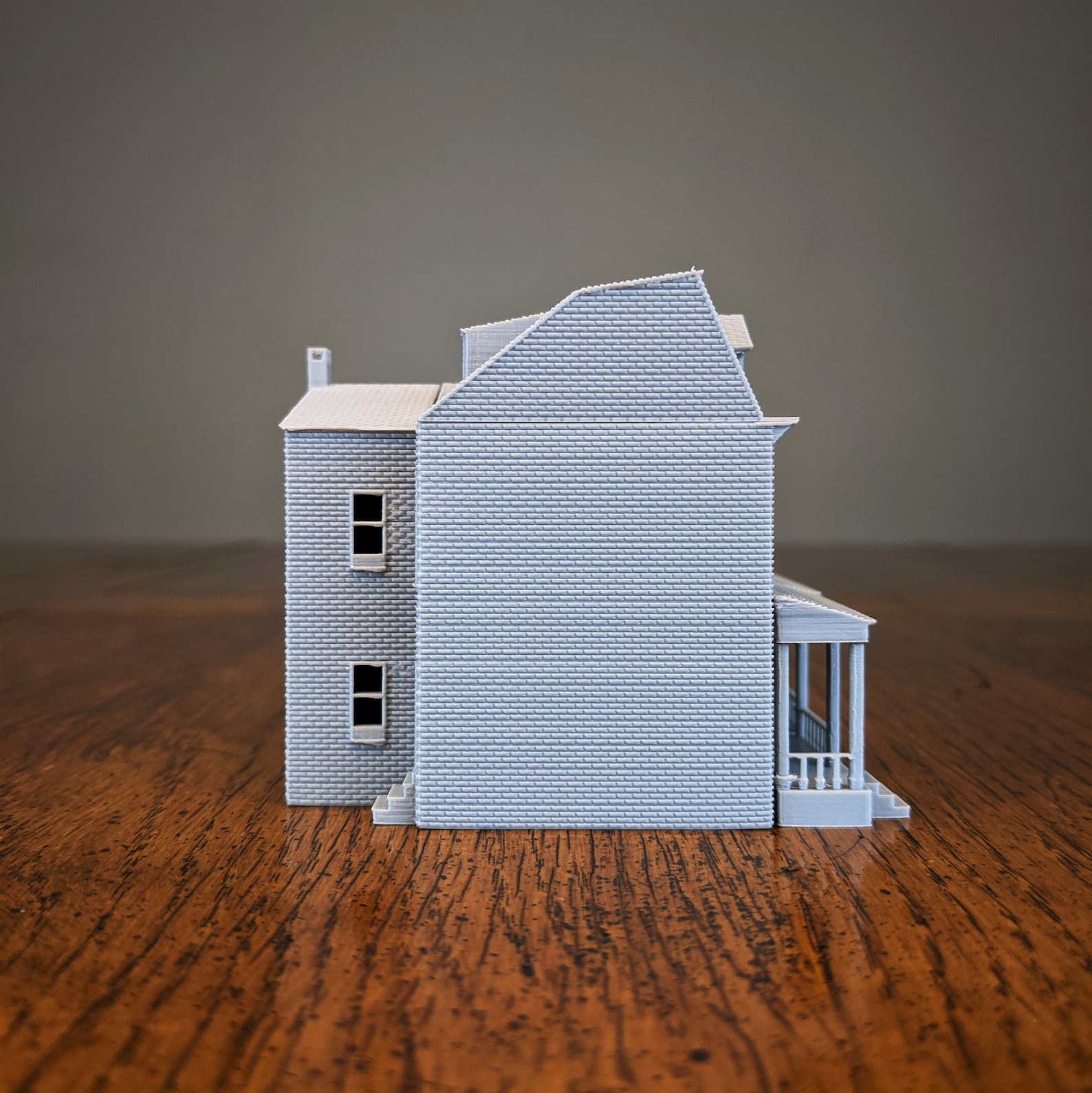 Ho-scale Pennsylvania Row House 4 Unit Model Brick Ext. 1:87 - Etsy