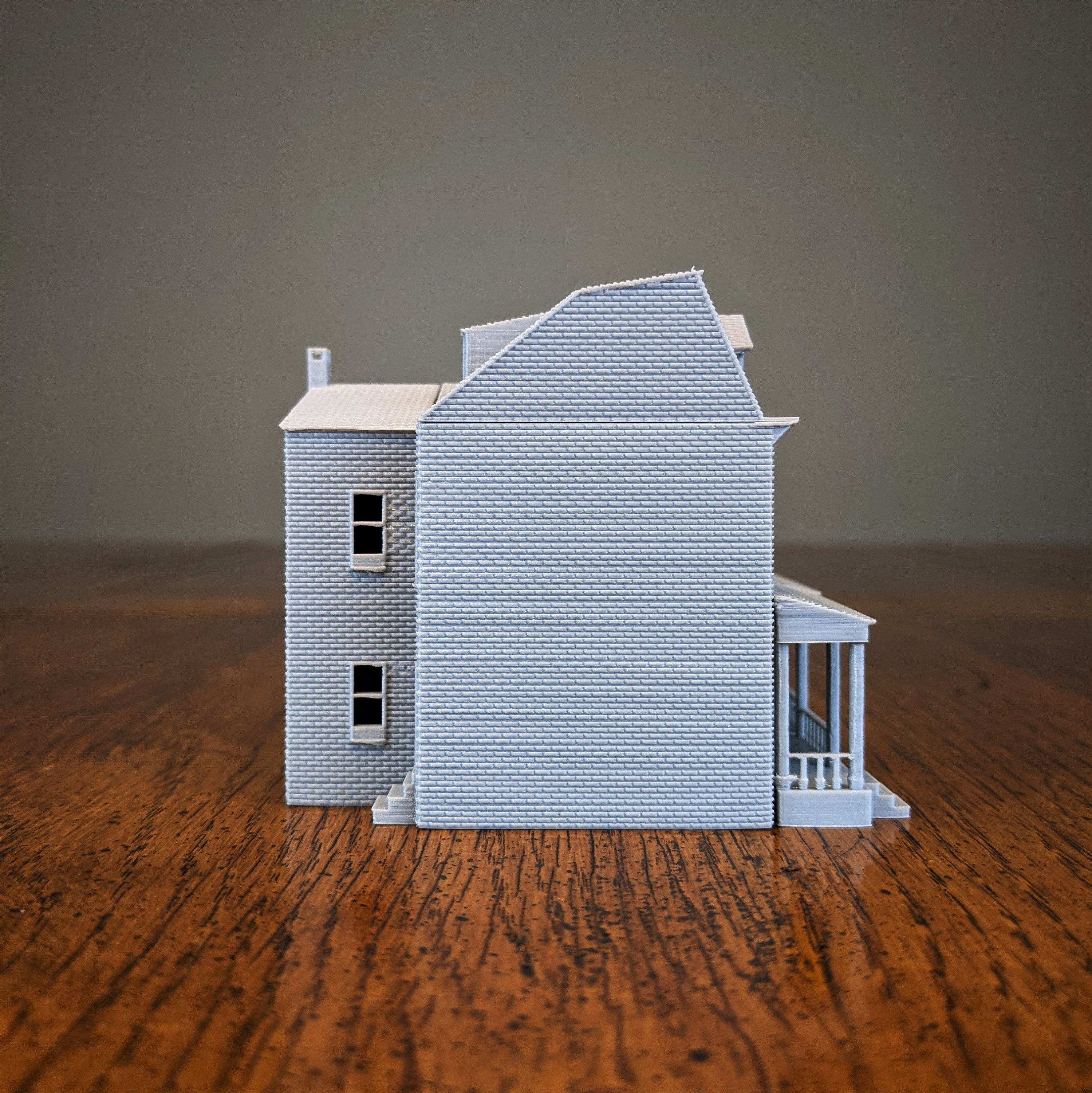 Ho-scale Pennsylvania Row House 4 Unit Model Brick Ext. 1:87 - Etsy