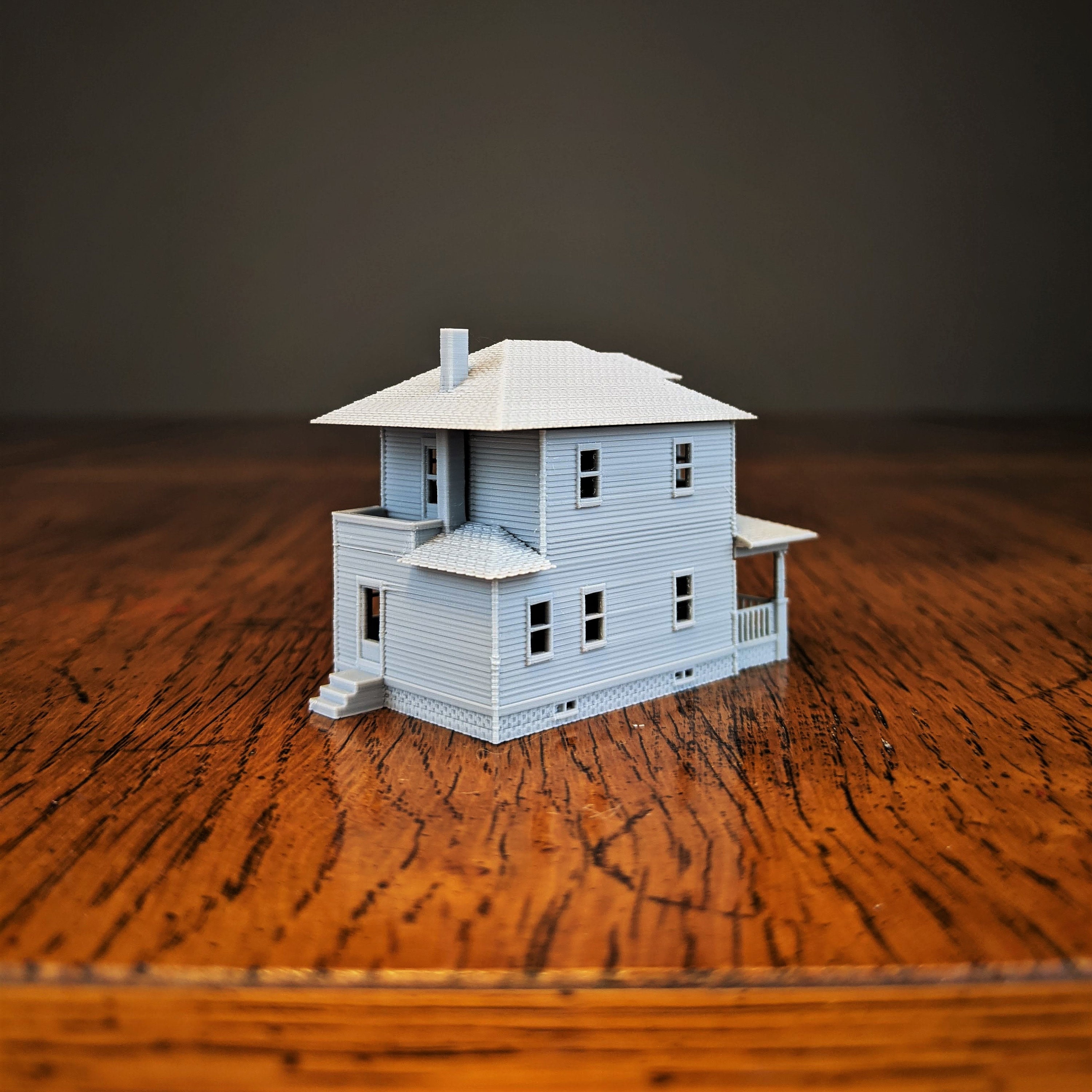 Z-scale - Sears Woodland 1920s Kit Home - 1:220 Scale Building House - Etsy