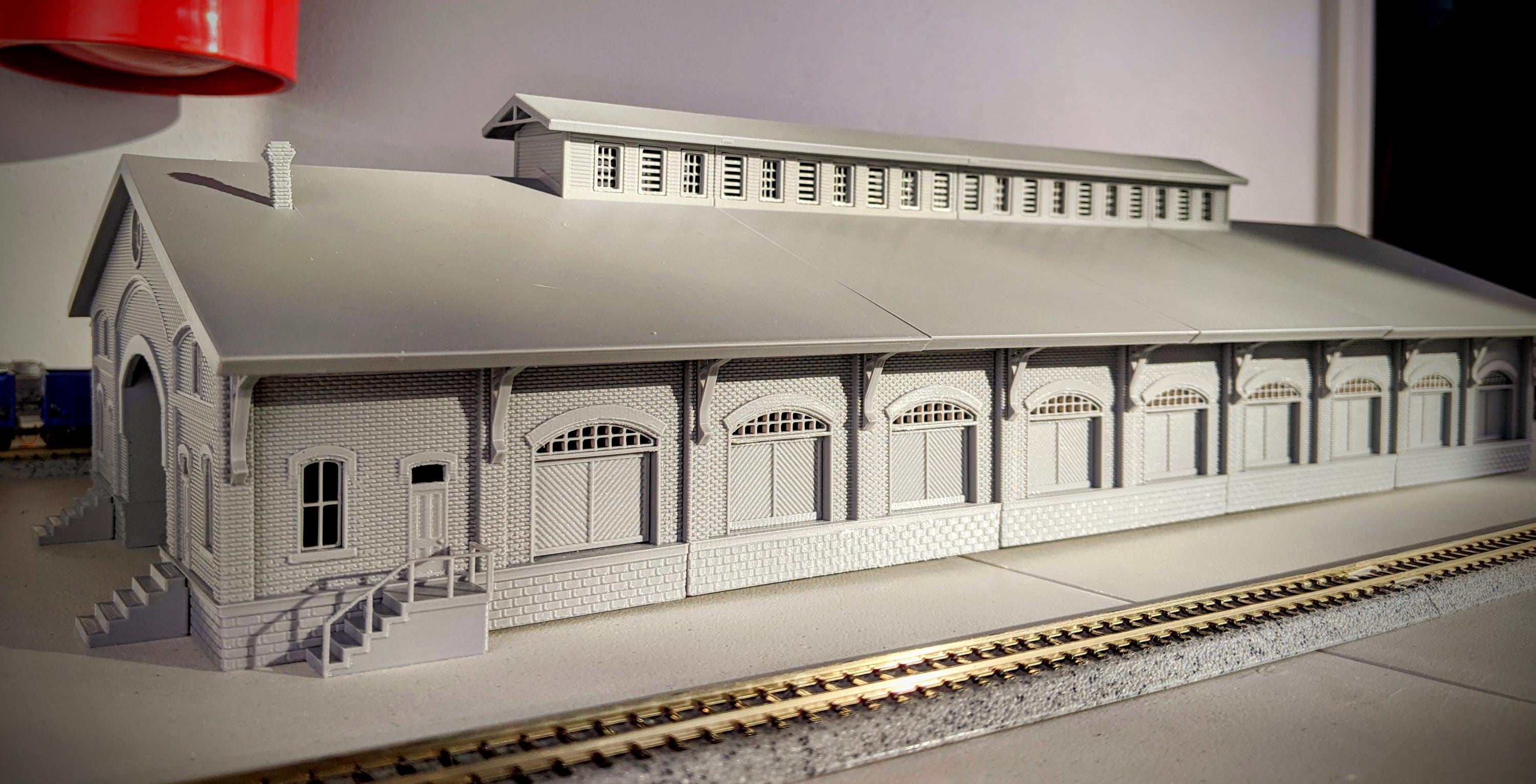 N-scale - PRR Steubenville OH Freight Transfer Facility - 1:160 Scale ...