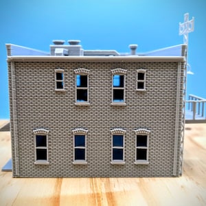 Ho-scale - Fire Station #4 Austin Texas - 1:87 Scale Building House - Etsy