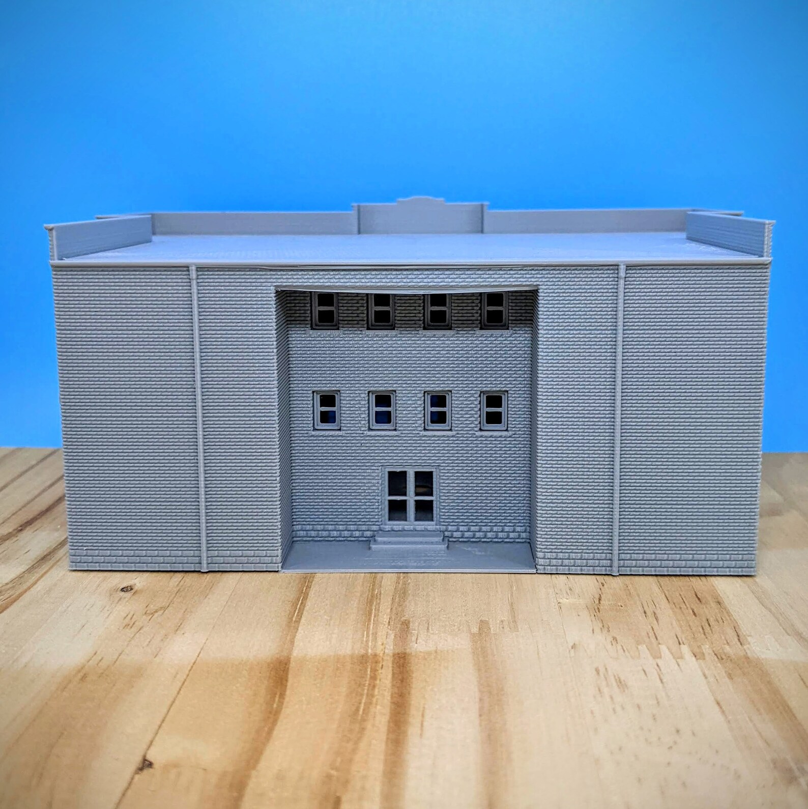 HO Scale - Large Brick School Belleville, Illinois - 1:87 Scale ...