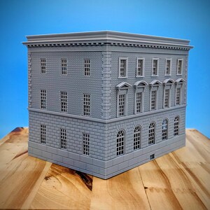 Z Scale - Bronx, NY Police Station #4 - 1:220 Scale Building - Etsy