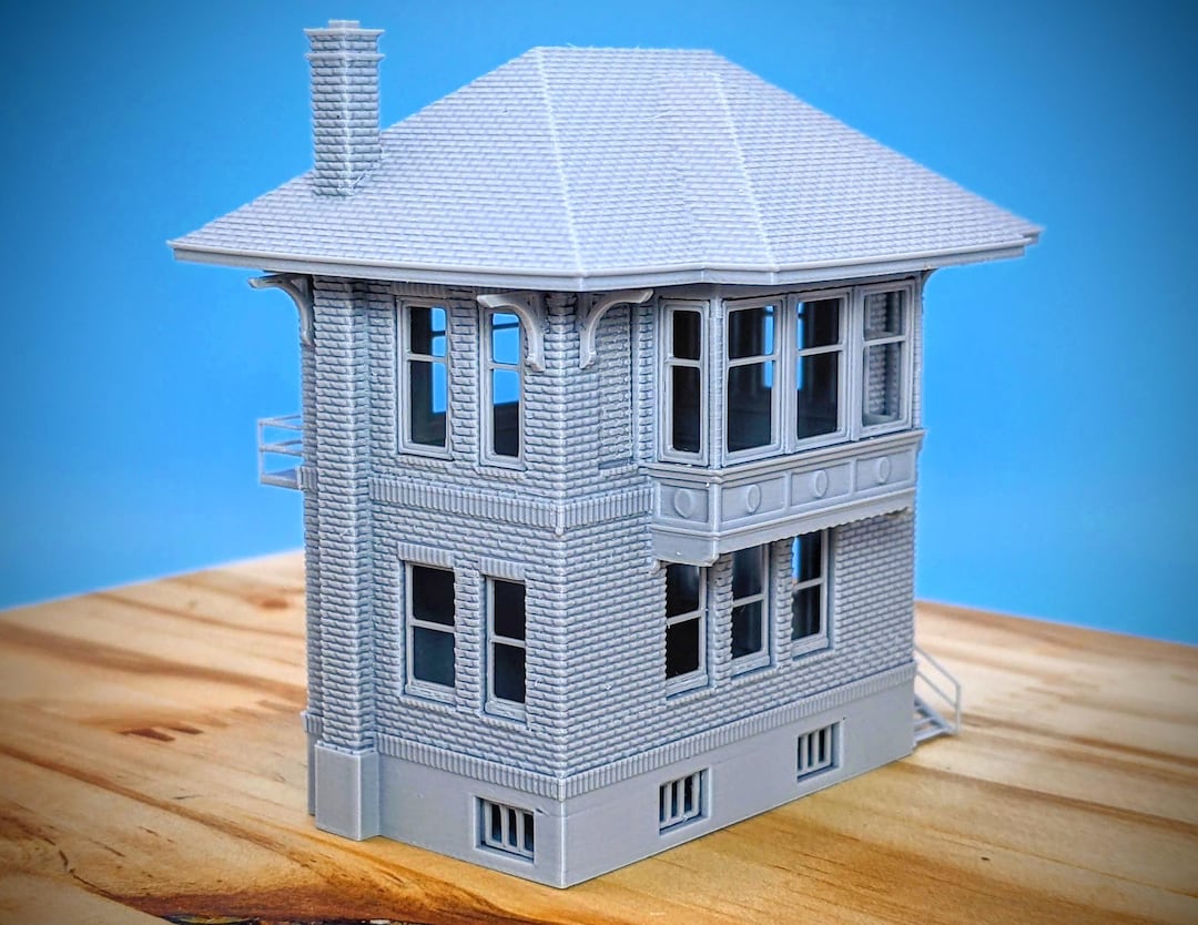 HO Scale - Weirton Junction Signal House WV - 1:87 Scale Building - Etsy