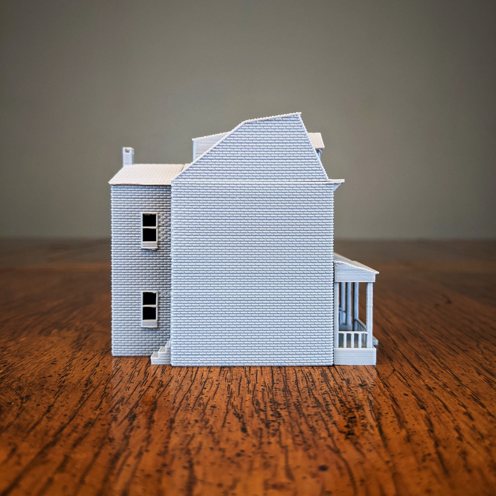 Ho-scale Pennsylvania Row House 4 Unit Model Brick&wood Ext - Etsy