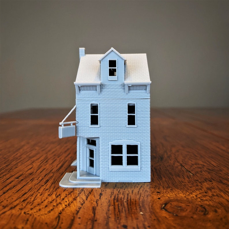 N-scale Pennsylvania Corner Business - Pub Tavern Inn Small Business -1 ...