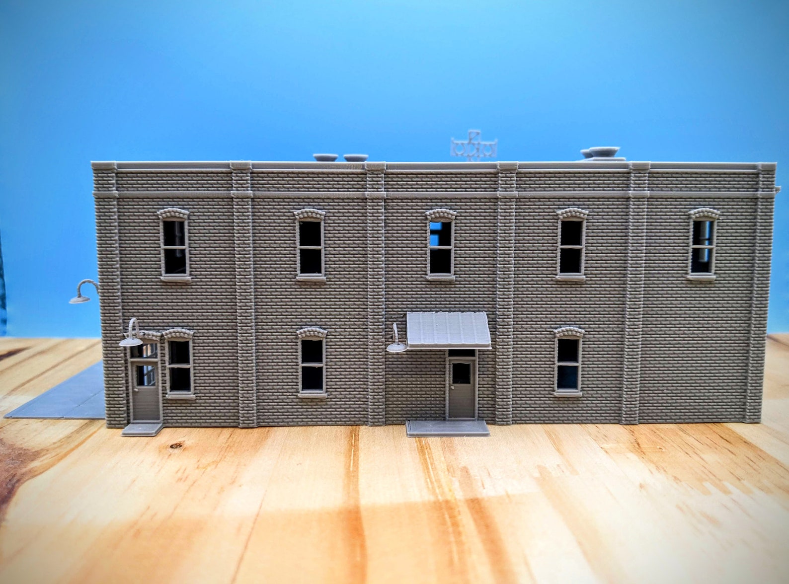 N-scale Fire Station 4 Austin Texas 1:160 Scale Building - Etsy