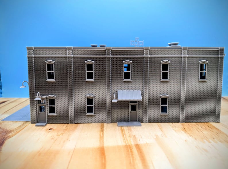 Z-scale Fire Station 4 Austin Texas 1:220 Scale Building | Etsy