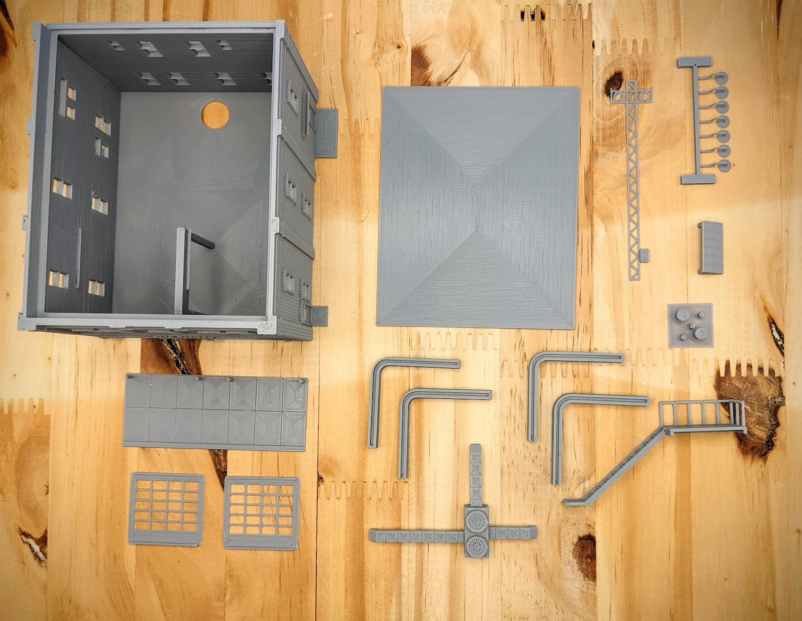 N-scale Fire Station 4 Austin Texas 1:160 Scale Building - Etsy