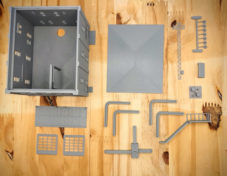 Z-scale Fire Station 4 Austin Texas 1:220 Scale Building - Etsy