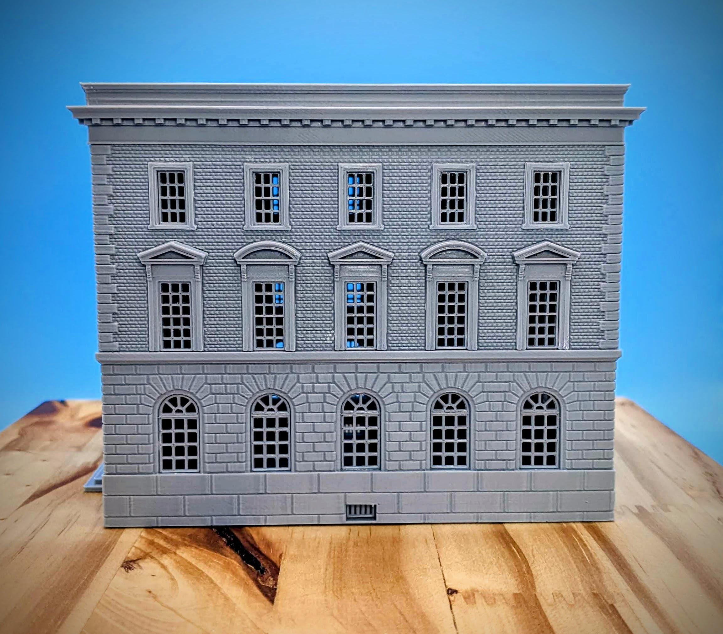 HO Scale - Bronx NY Police Station #4 - 1:87 Scale Building - Etsy