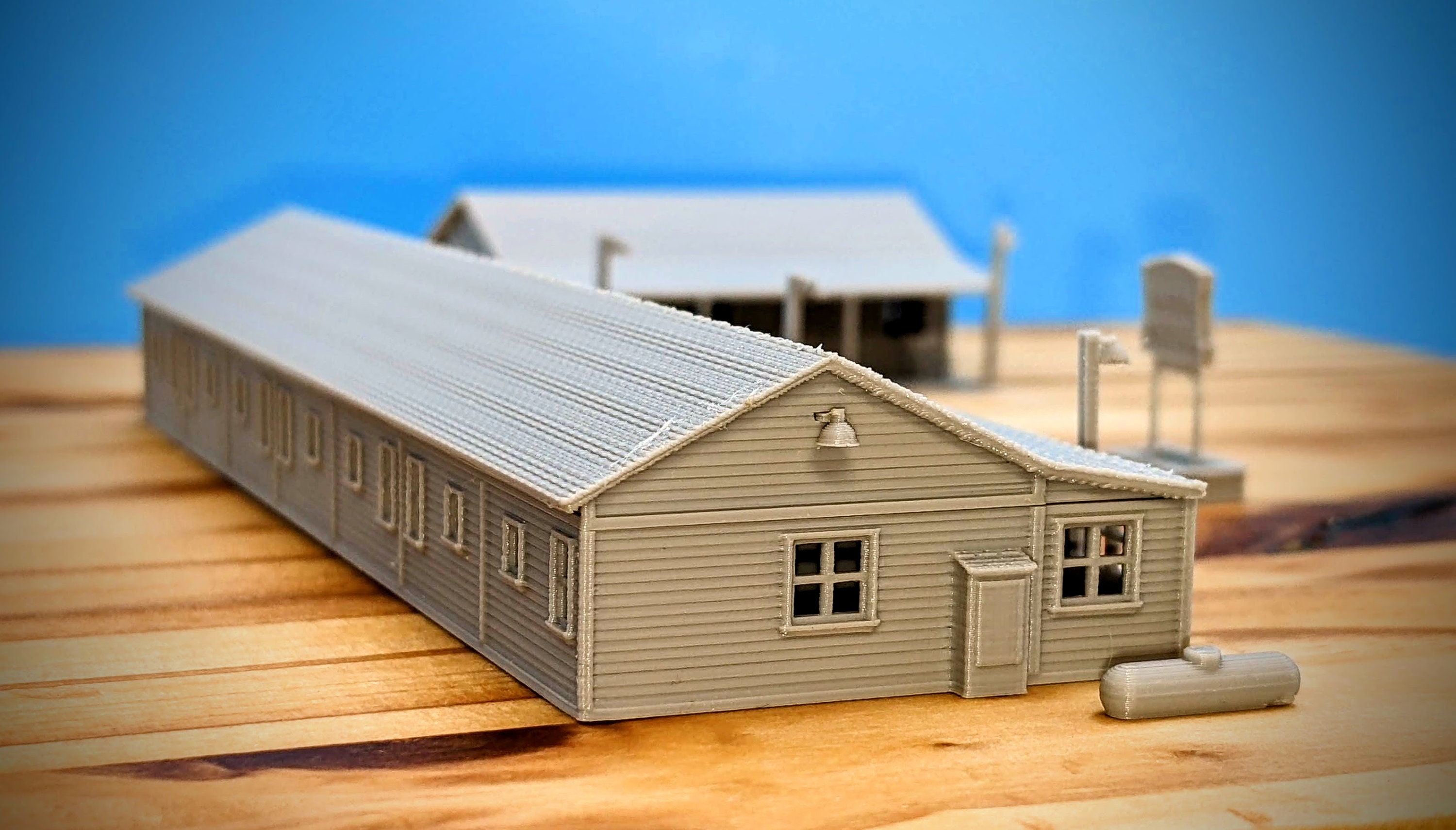 HO Scale - Bates Motel - 1:87 Scale Building - Etsy