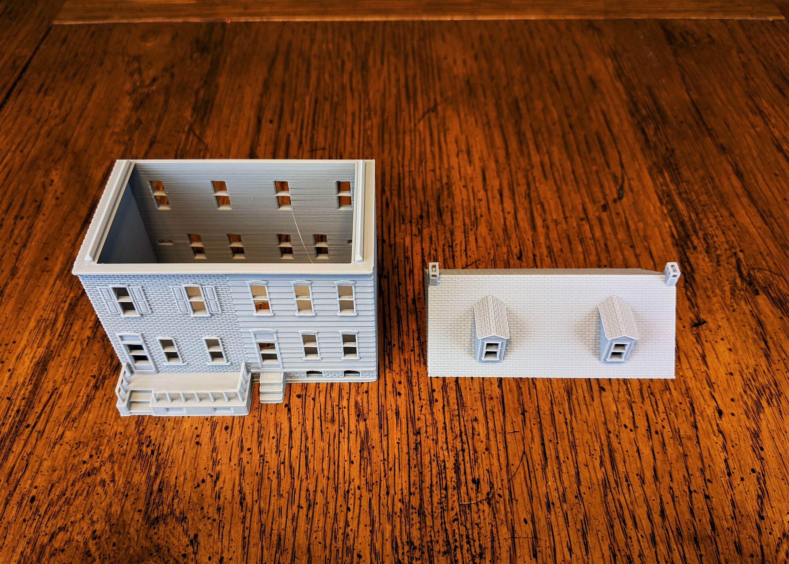 Ho-scale Pennsylvania Row House 1:87 Scale Building - Etsy