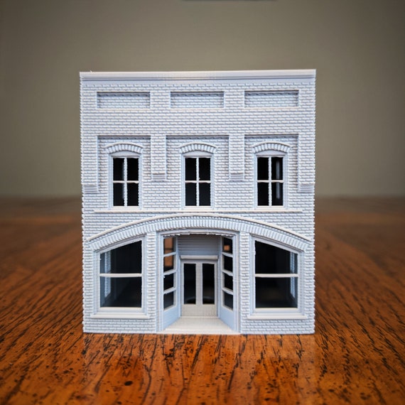 N Scale North Carolina Arched Brick General Store 1:160 - Etsy