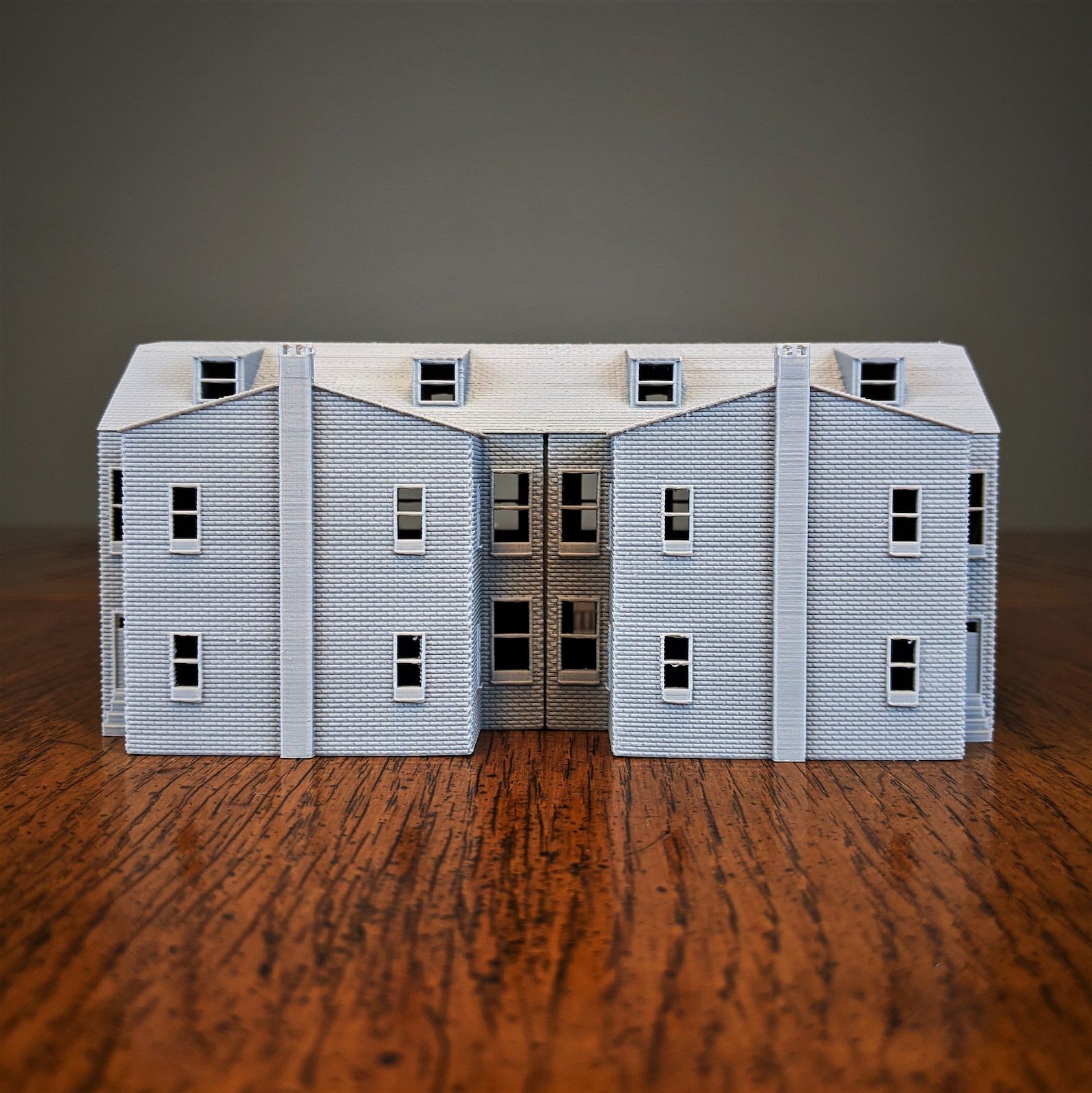 Ho-scale Pennsylvania Row House 4 Unit Model Brick Ext. 1:87 - Etsy