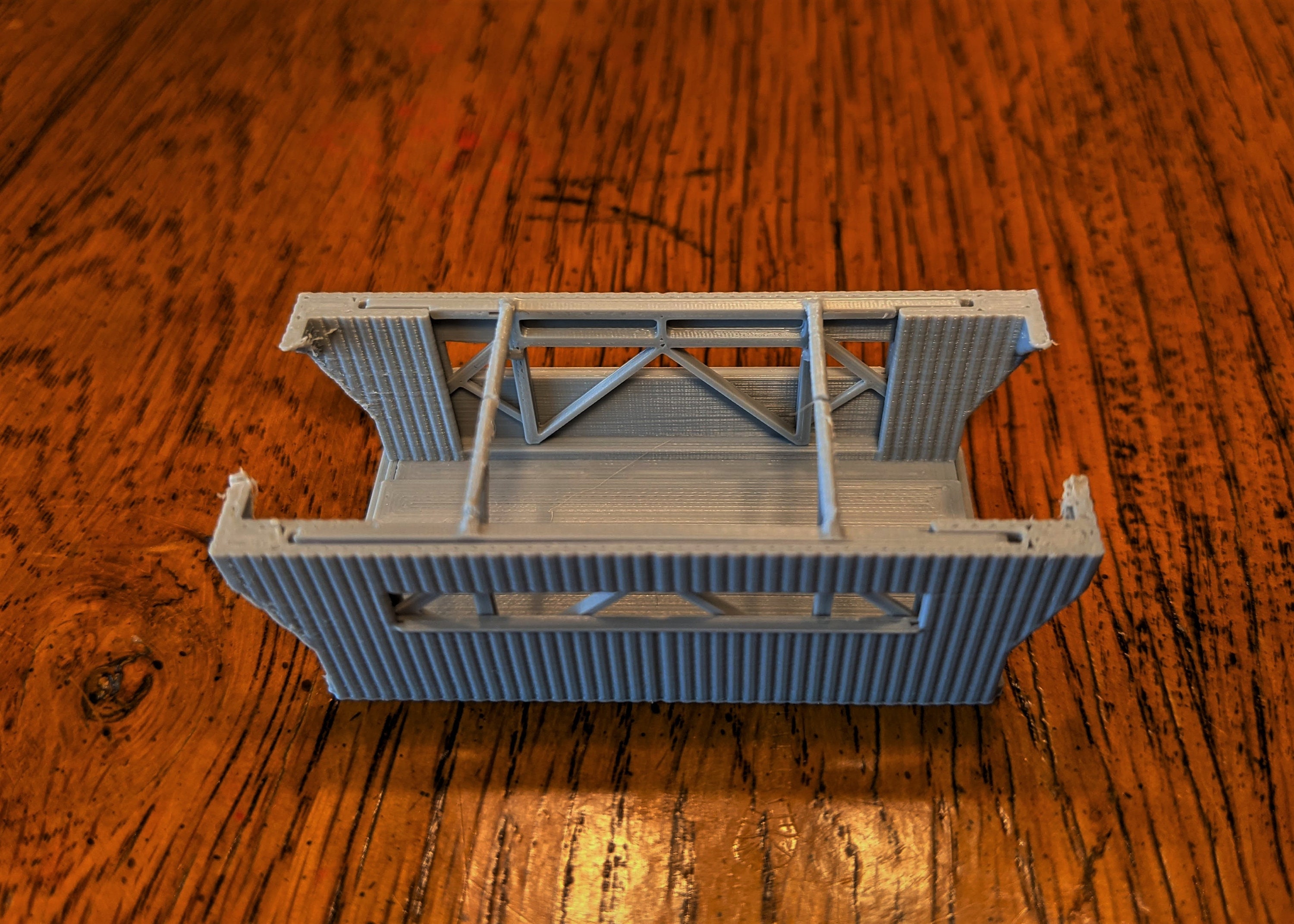 Z-scale Vermont Style Covered Automobile Bridge 1:220 Scale - Etsy