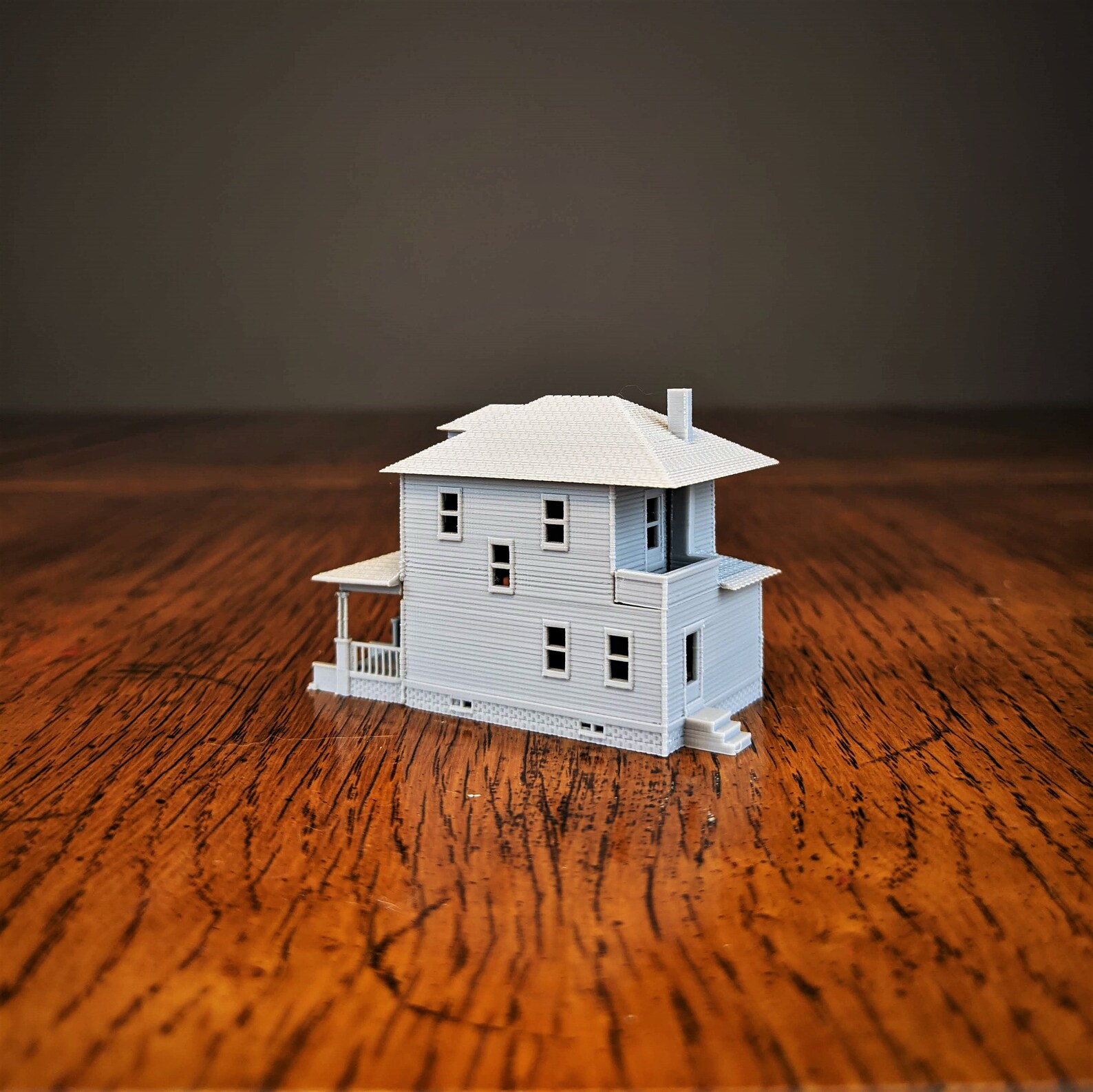 Z-scale - Sears Woodland 1920s Kit Home - 1:220 Scale Building House - Etsy