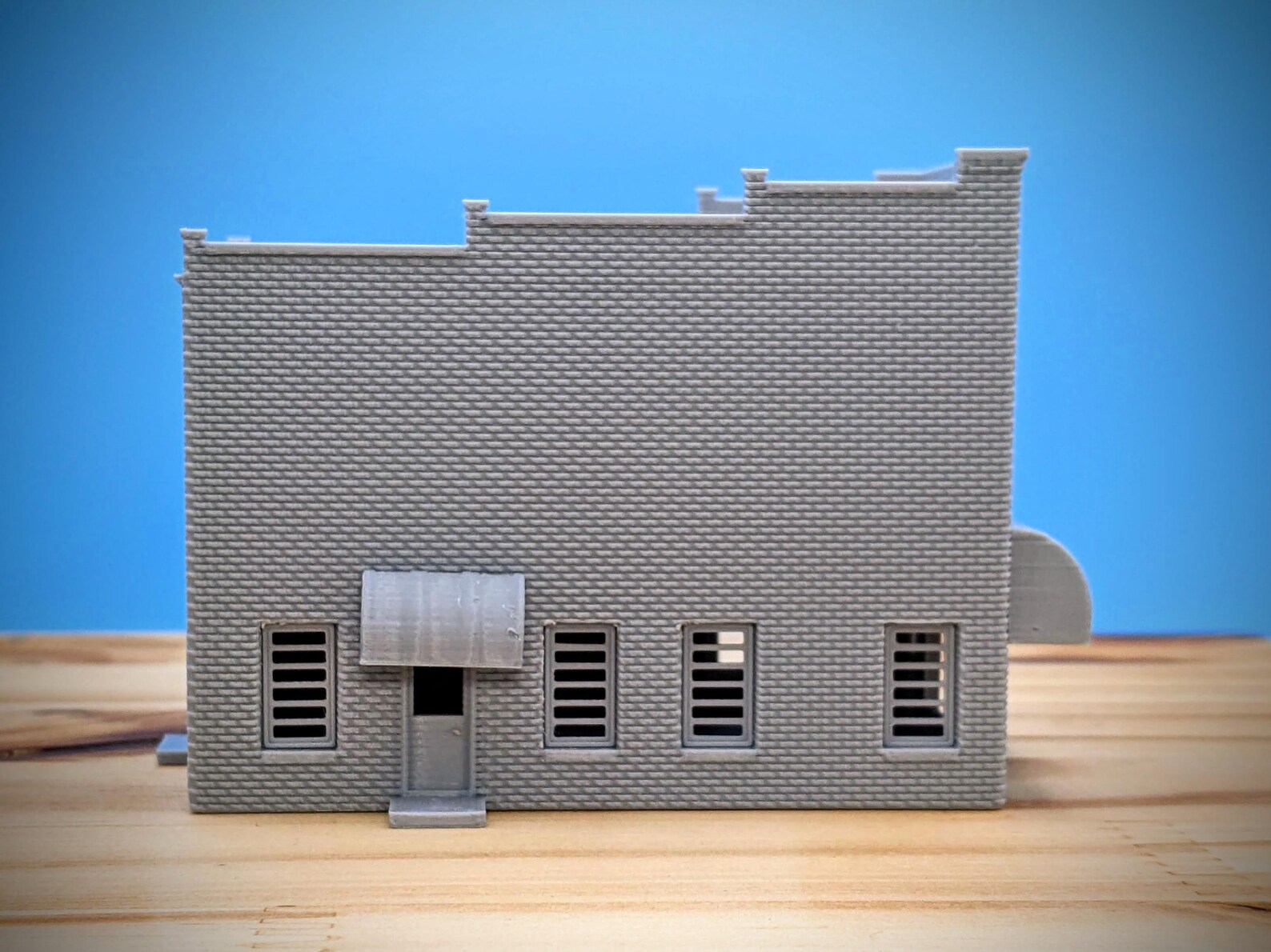 N-scale - Marshall NC Brick Main Street Store #2 - 1:160 Scale Building ...