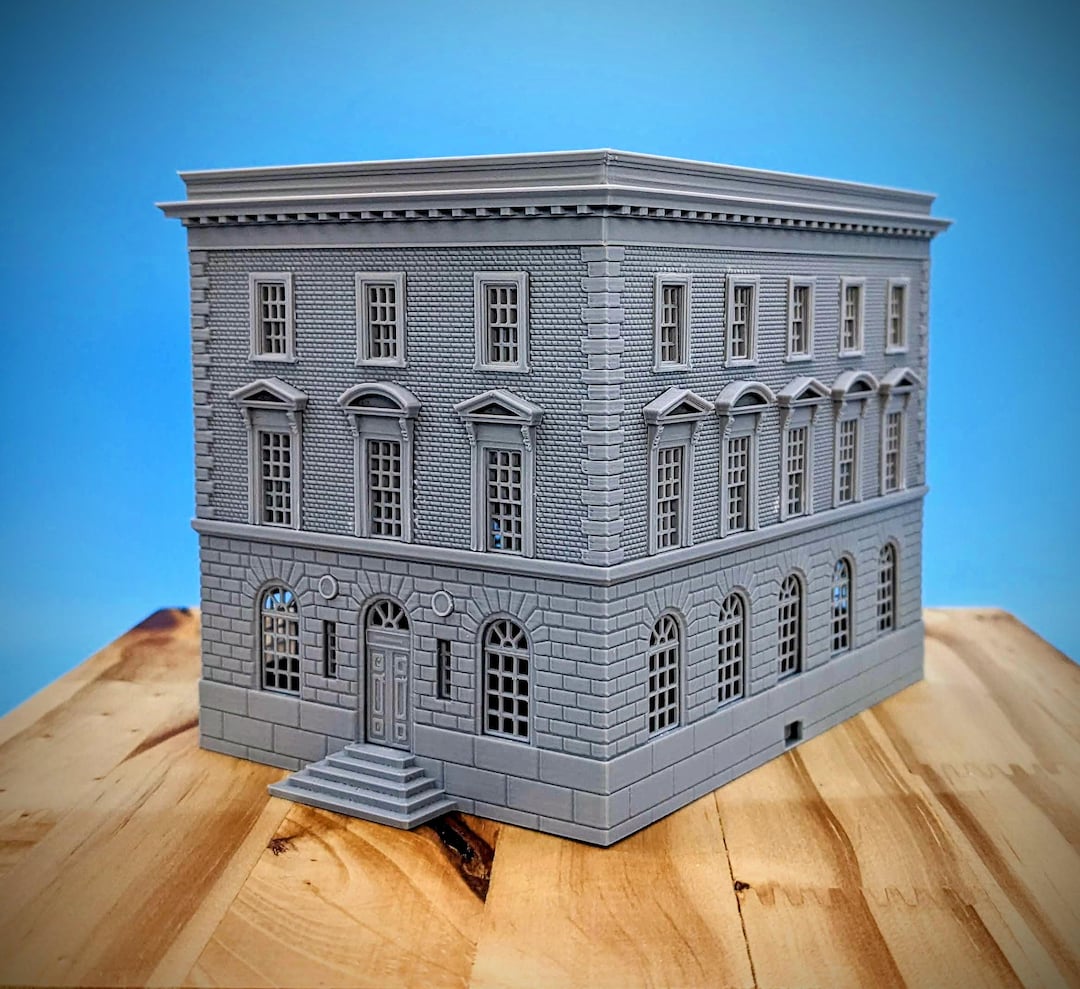 N Scale - Bronx, NY Police Station #4 - 1:160 Scale Building - Etsy