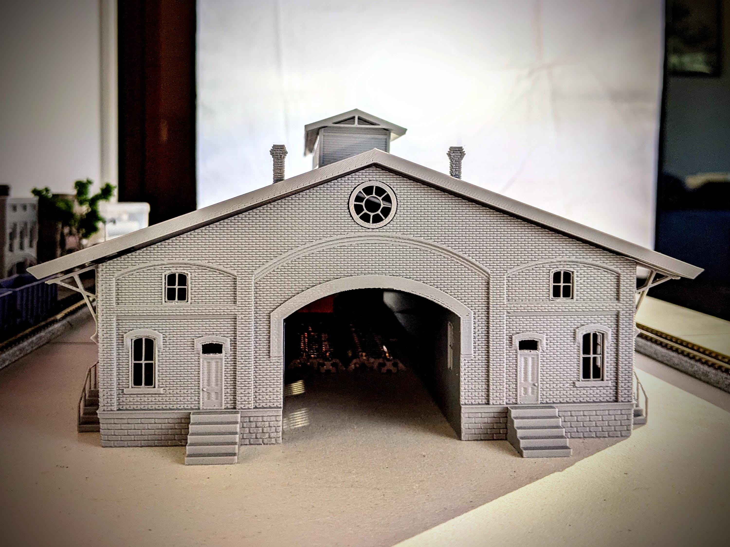 N-scale - PRR Steubenville OH Freight Transfer Facility - 1:160 Scale ...