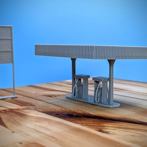 Ho-scale - Gas Pumps - 1:87 Scale Building House - Etsy