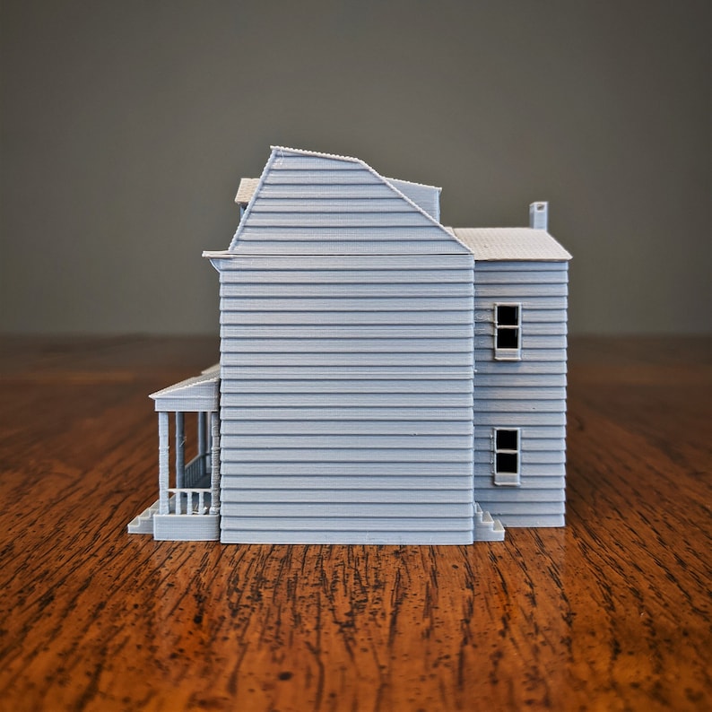 Ho-scale Pennsylvania Row House 4 Unit Model Brick&wood Ext - Etsy