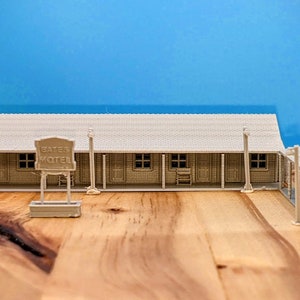 N Scale - Bates Motel - 1:160 Scale Building - Etsy