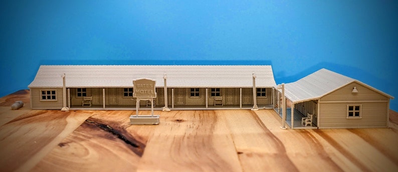 N Scale - Bates Motel - 1:160 Scale Building - Etsy