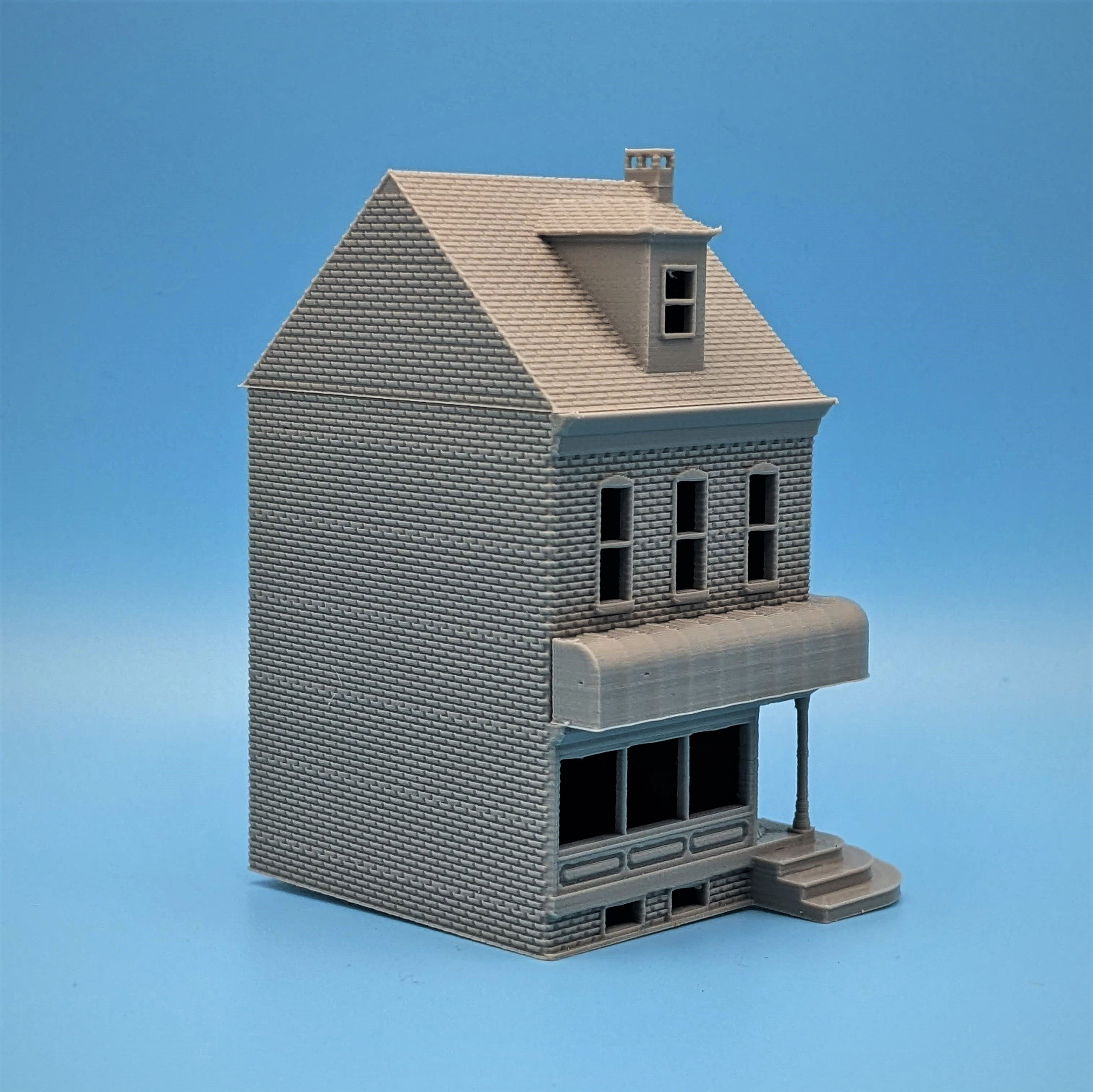 Ho-scale Pennsylvania Corner Store Deli Grocery -1:87 Scale Building - Etsy