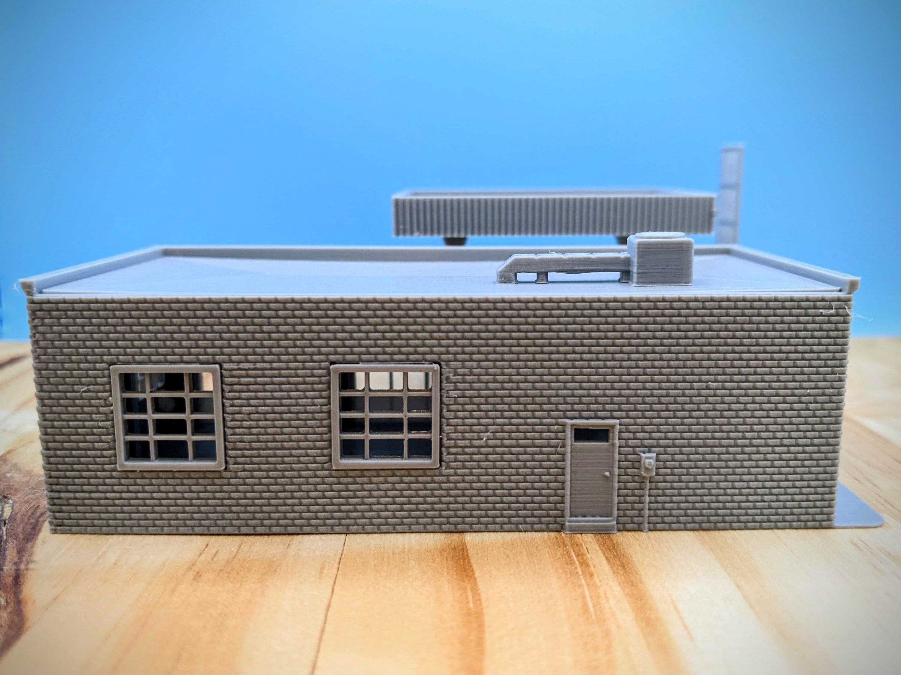 N Scale - 90s Gas Station and Oil Change Shop - 1:160 Scale Building - Etsy
