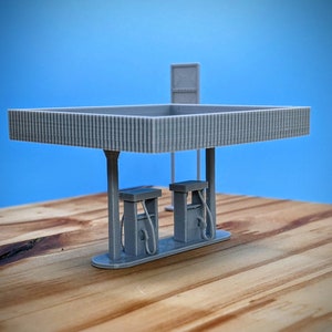 Ho-scale - Gas Pumps - 1:87 Scale Building House - Etsy