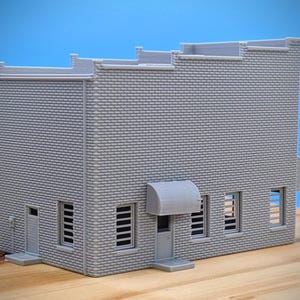 N-scale - Marshall NC Brick Main Street Store #2 - 1:160 Scale Building ...