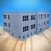 HO Scale - Large Arched Office Building Brick - 1:87 Scale Building ...