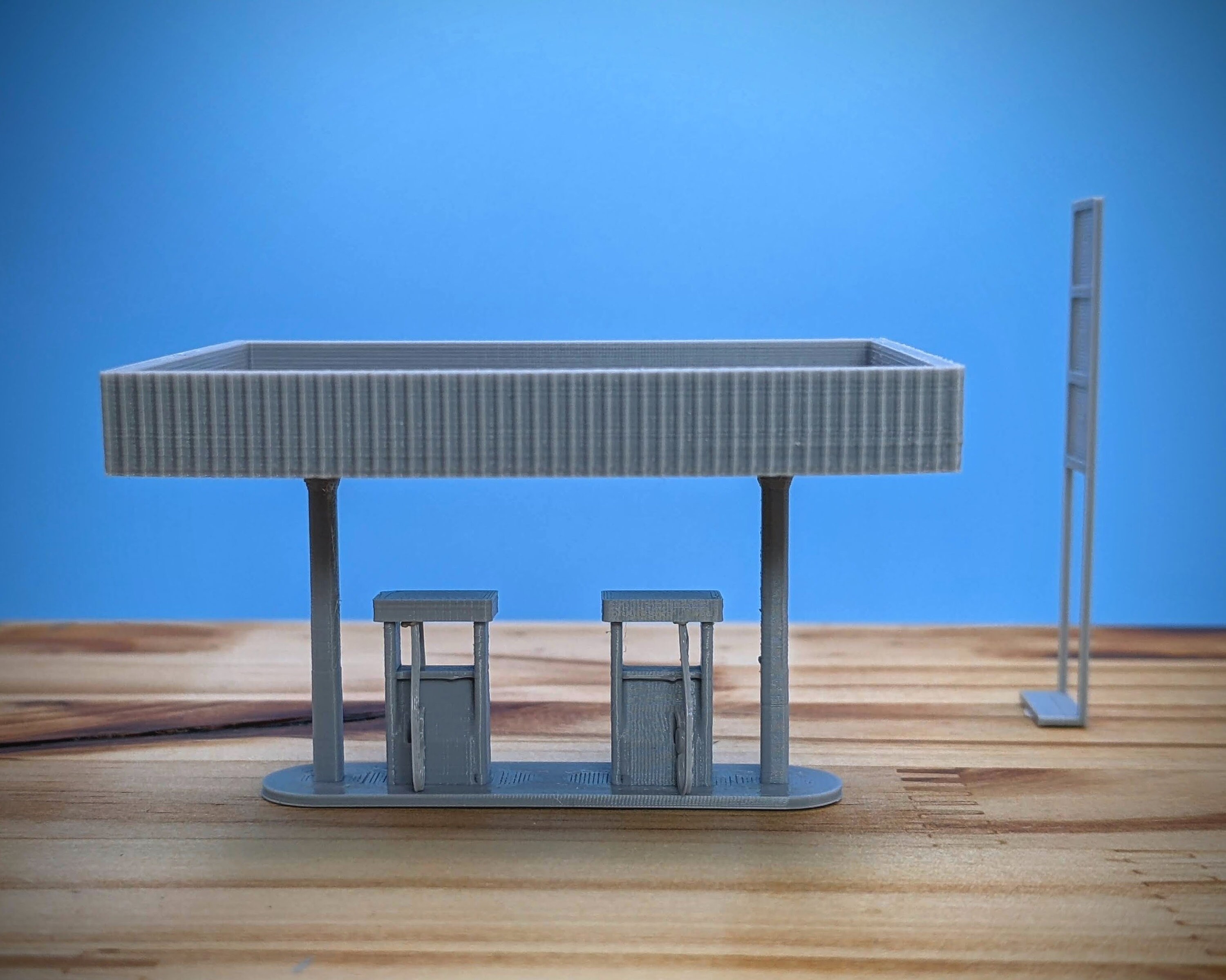 Ho-scale - Gas Pumps - 1:87 Scale Building House - Etsy