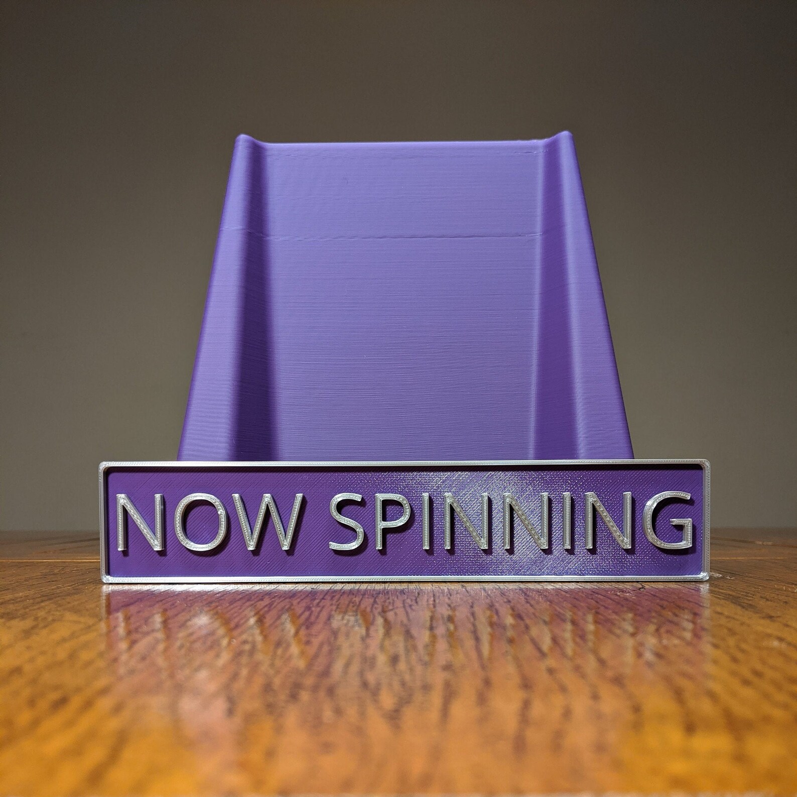 Now Spinning Vinyl Record Stand Designed for all Cover Sizes | Etsy