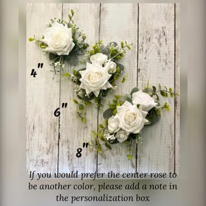 Steel Blue Rose Bridal Bouquet, Eucalyptus Wedding Flowers - Etsy