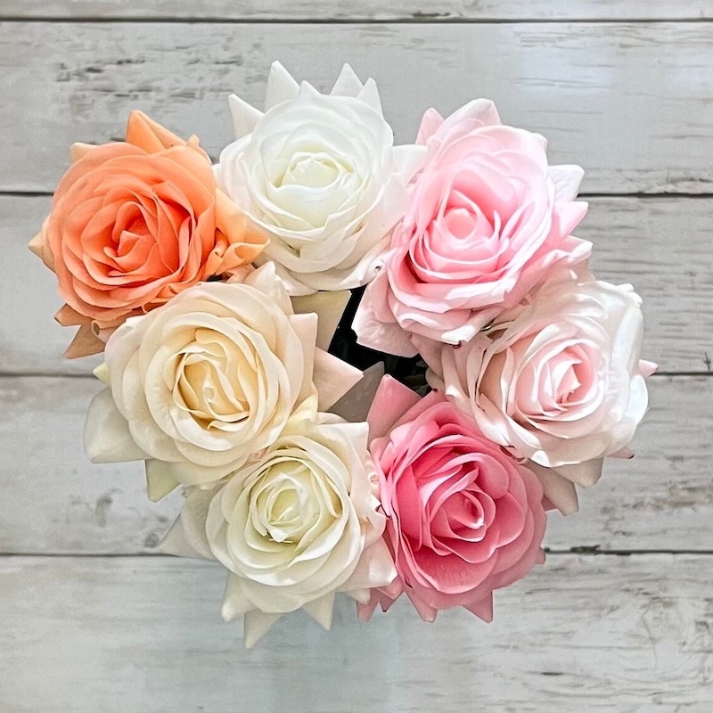 Real Touch Roses - Etsy