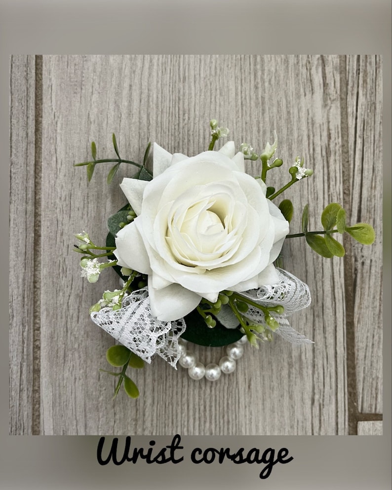 Steel Blue Rose Bridal Bouquet, Eucalyptus Wedding Flowers - Etsy